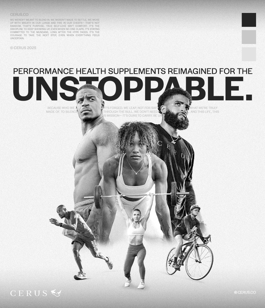 Supplements tailored for high-intensity and endurance athletes. – Cerus ...